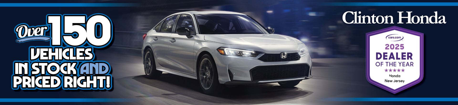 Honda & Used Car Dealer Annandale, NJ - Clinton Honda