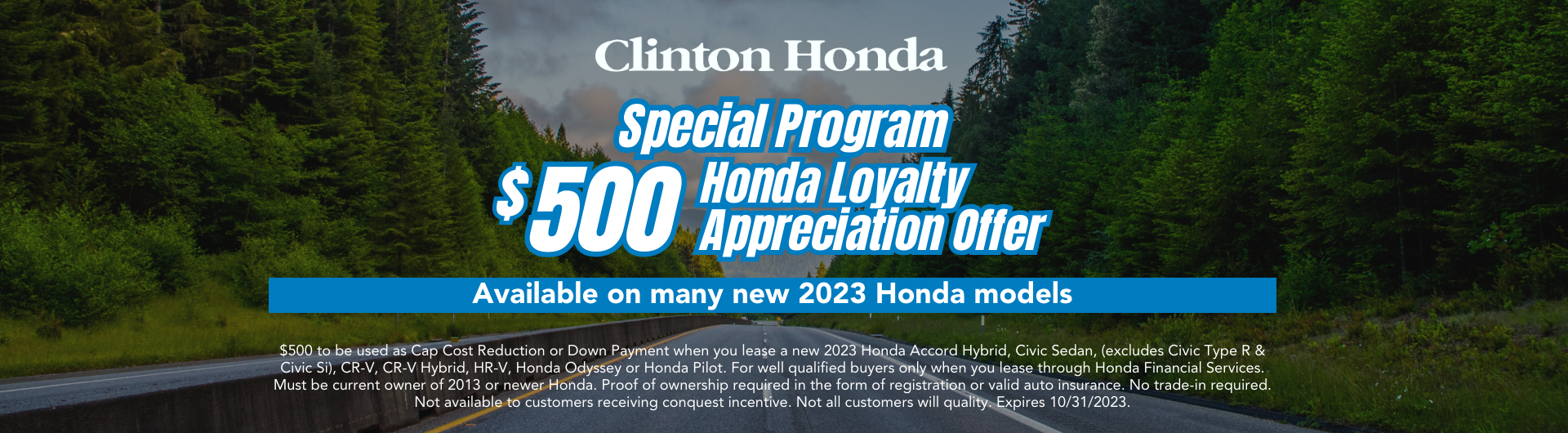 New Honda For Sale | Honda Dealership | Clinton Honda